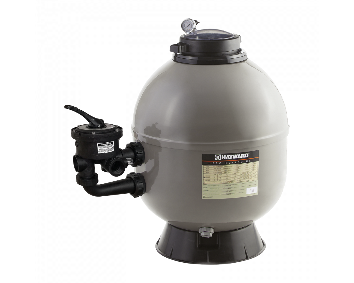 Filtre à sable HAYWARD PRO-SERIE HL/TL Side